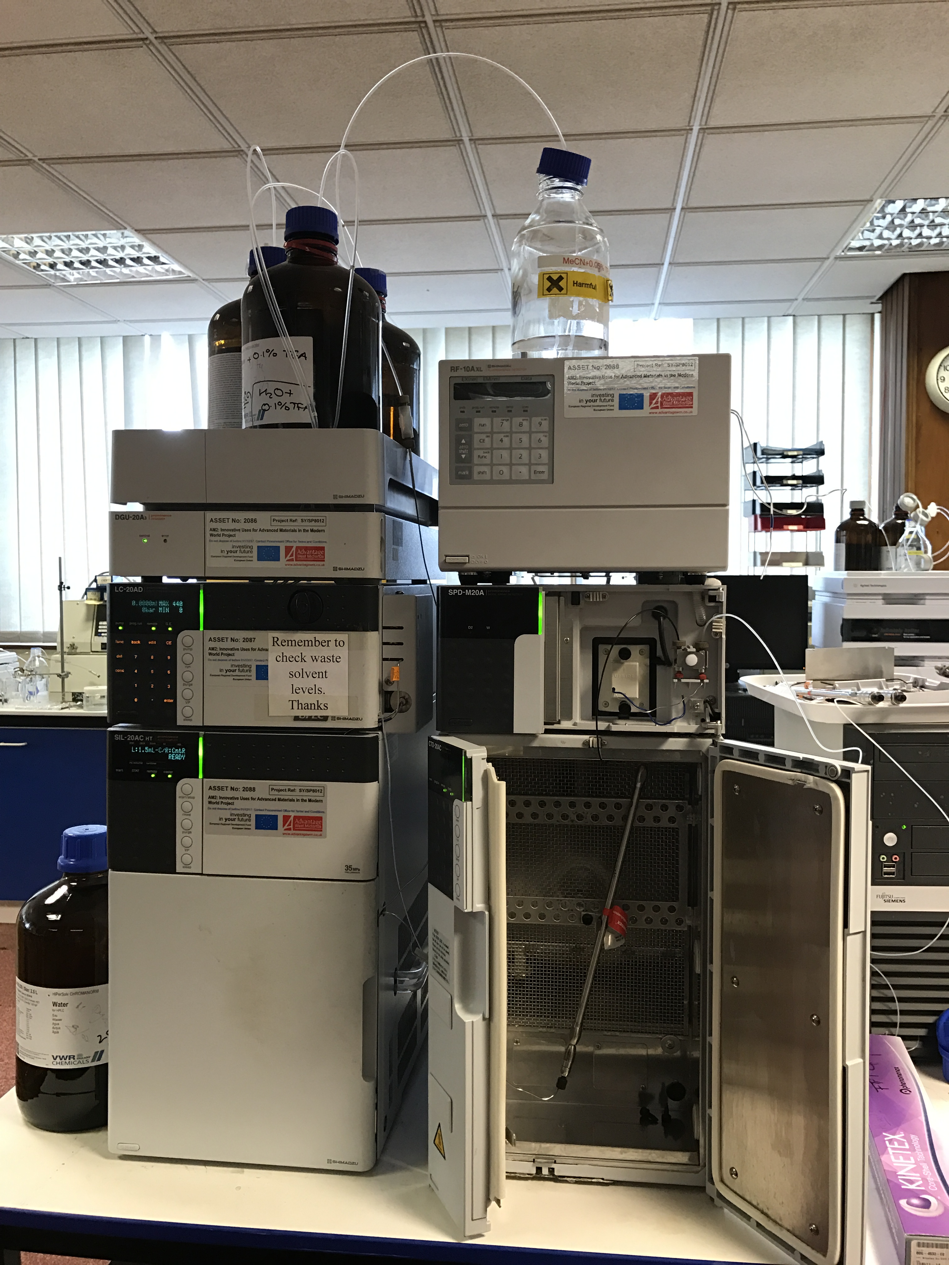 High performance liquid chromatography